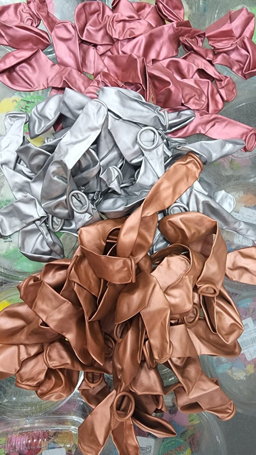 Globo Chrome 5 Pulgadas x 10 Unidades. Varios Colores. Dorado. Plata ...