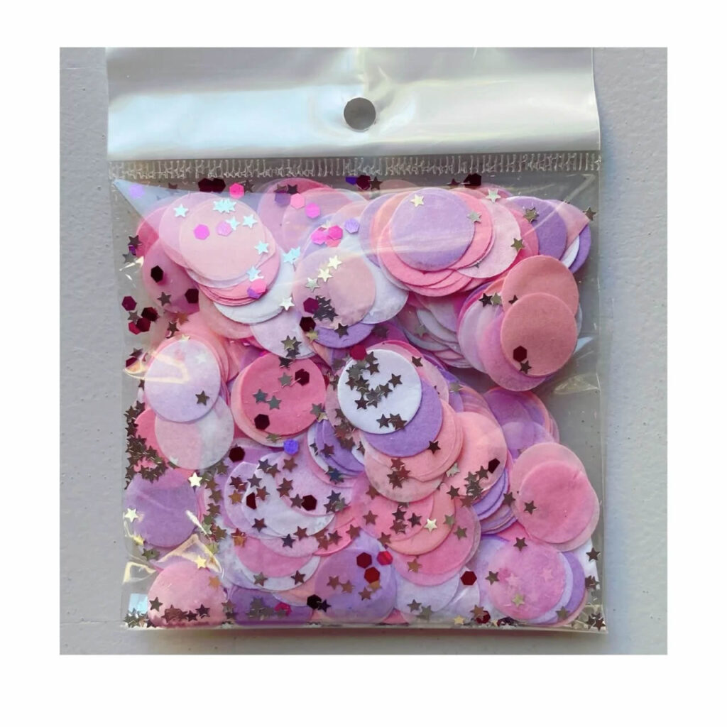 Pack CONFETTI MAGICO Combinado. Varios Colores. - Cotillón Party Expres