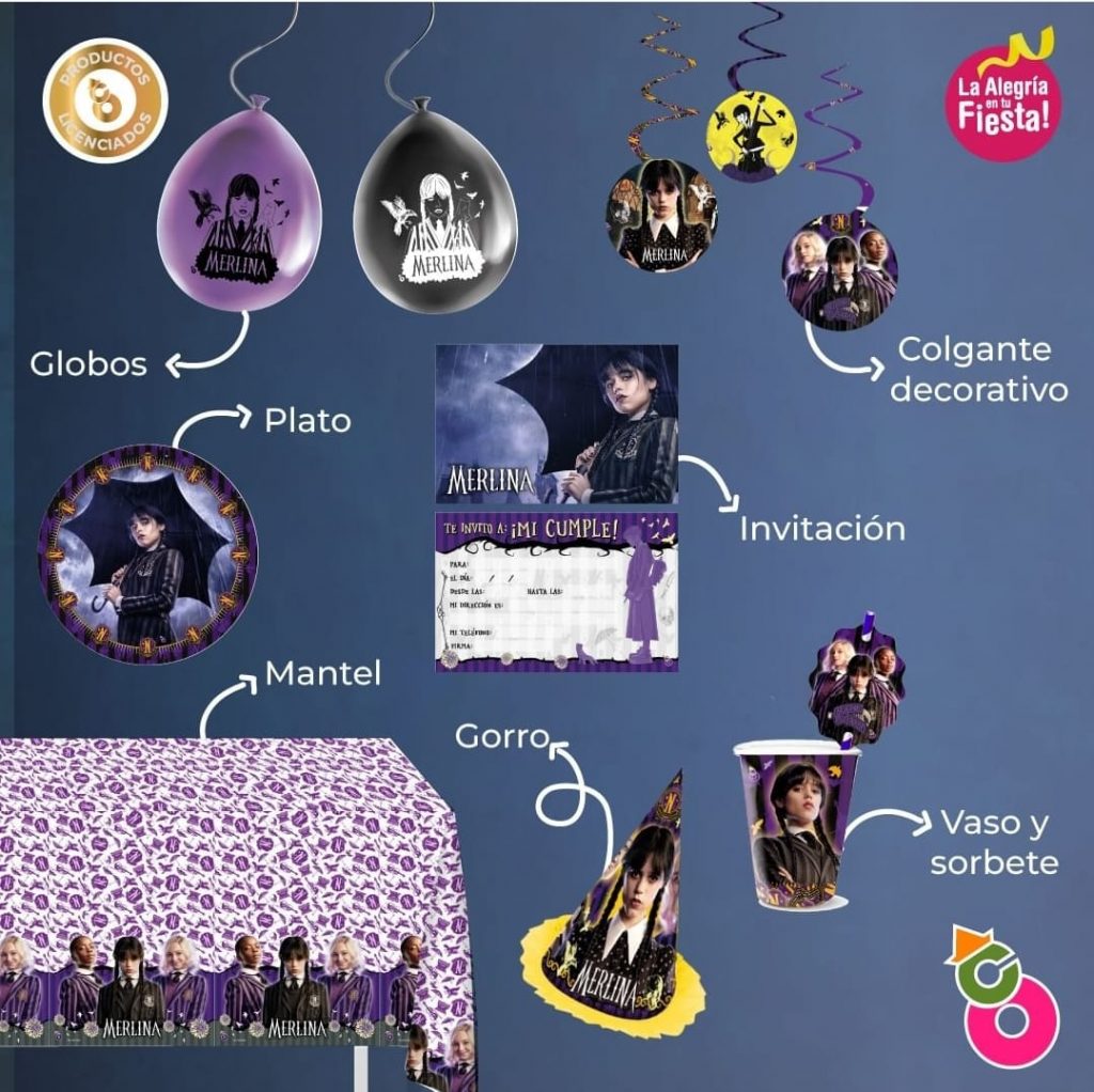 Linea De Cotillon MERLINA: PIÑATA CARTON - Cotillón Party Expres