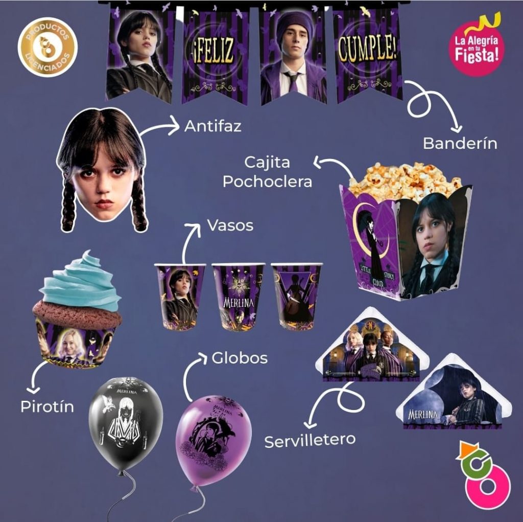 Linea De Cotillon MERLINA: PIÑATA CARTON - Cotillón Party Expres