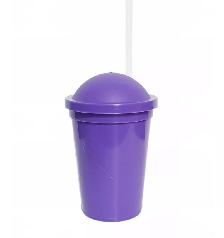 Vasos Milkshake Colores Fuertes Multicolores x 10 - Cotillón Party Expres